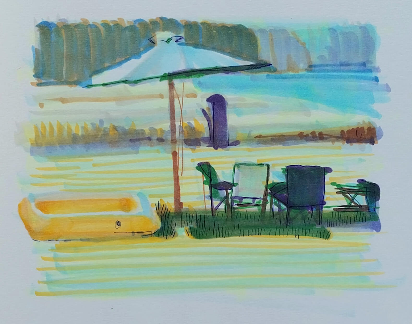 Watercolour and Pen - Selwyn Community Education